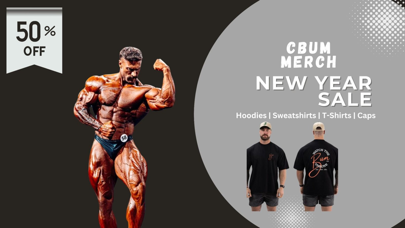 Buy Official CBUM Merch | New Collection | Get Upto 45% Off